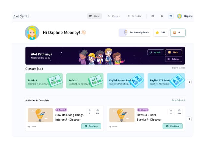 Home | Alef Education | Award Winning K-12 Education Technology | Alef ...